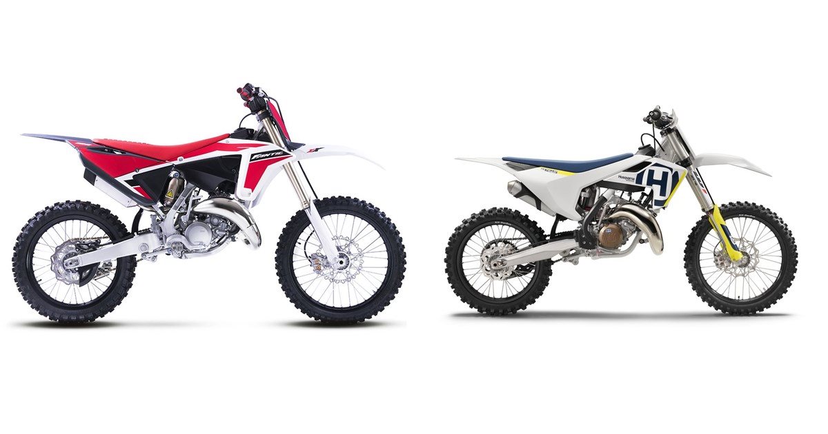 Motorrad Vergleich Fantic XX 125 2021 vs. Husqvarna TC 125 2018