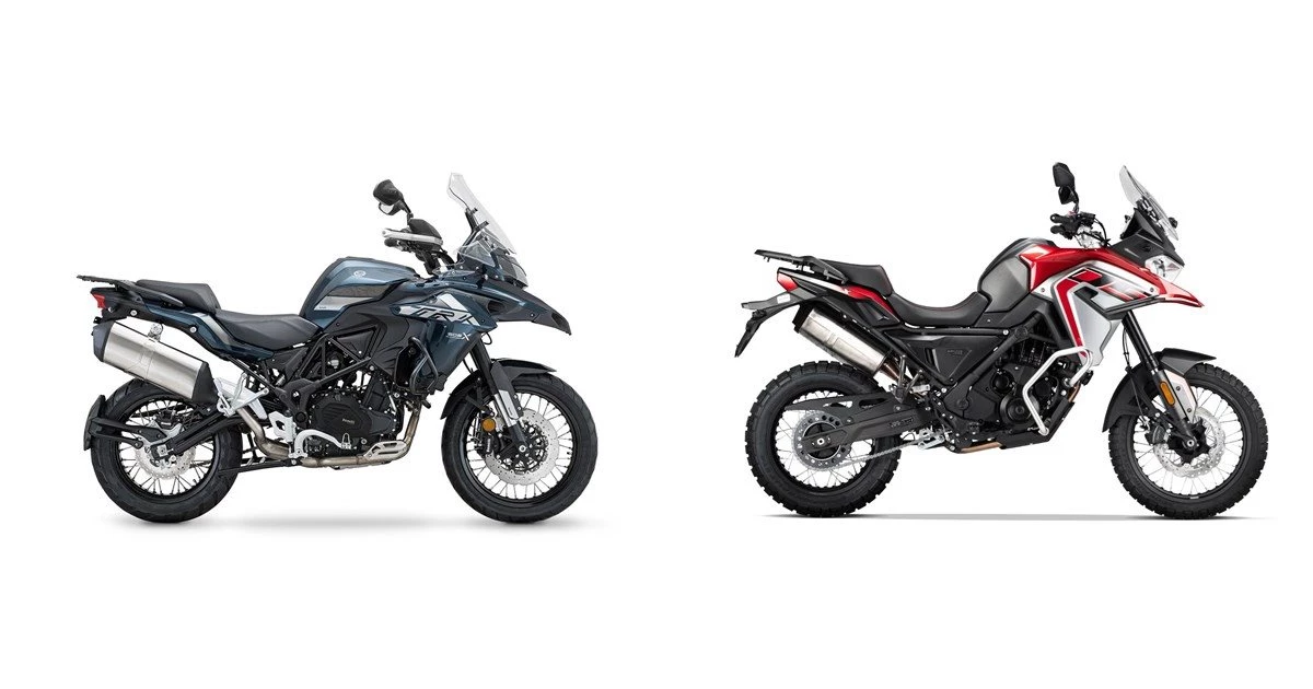 Motorrad Vergleich Benelli TRK 502 X 2023 vs. Voge 650DSX 2022