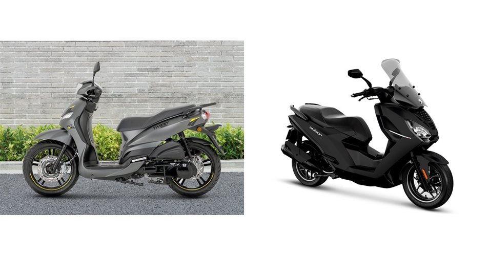 Motorrad Vergleich Peugeot Tweet 125 Gt 2023 Vs Peugeot Pulsion 125