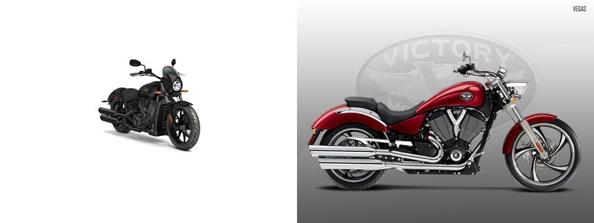 Victory Octane 2018 vs Victory Vegas 2009