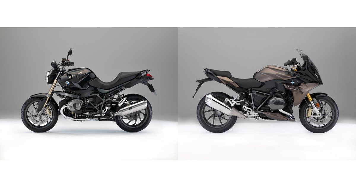 Motorrad Vergleich BMW R 1200 R 2013 vs. BMW R 1200 RS 2018