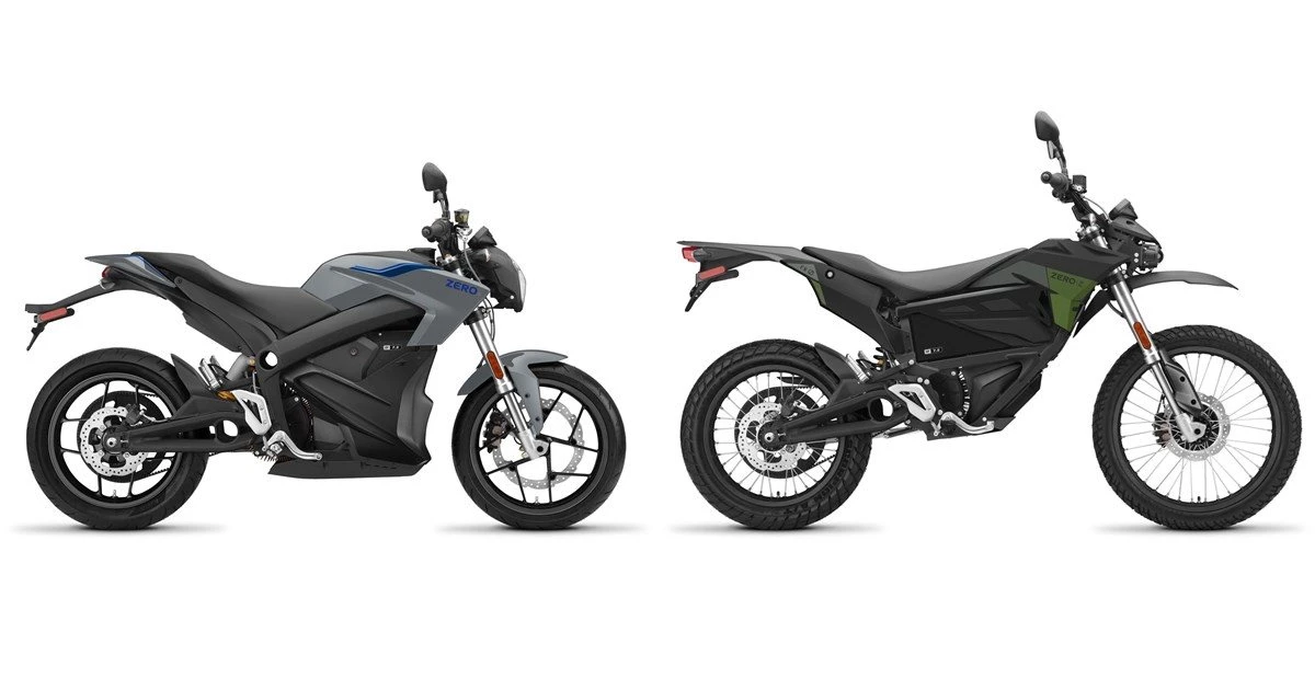 Motorrad Vergleich Zero S 2021 vs. Zero FX 2021