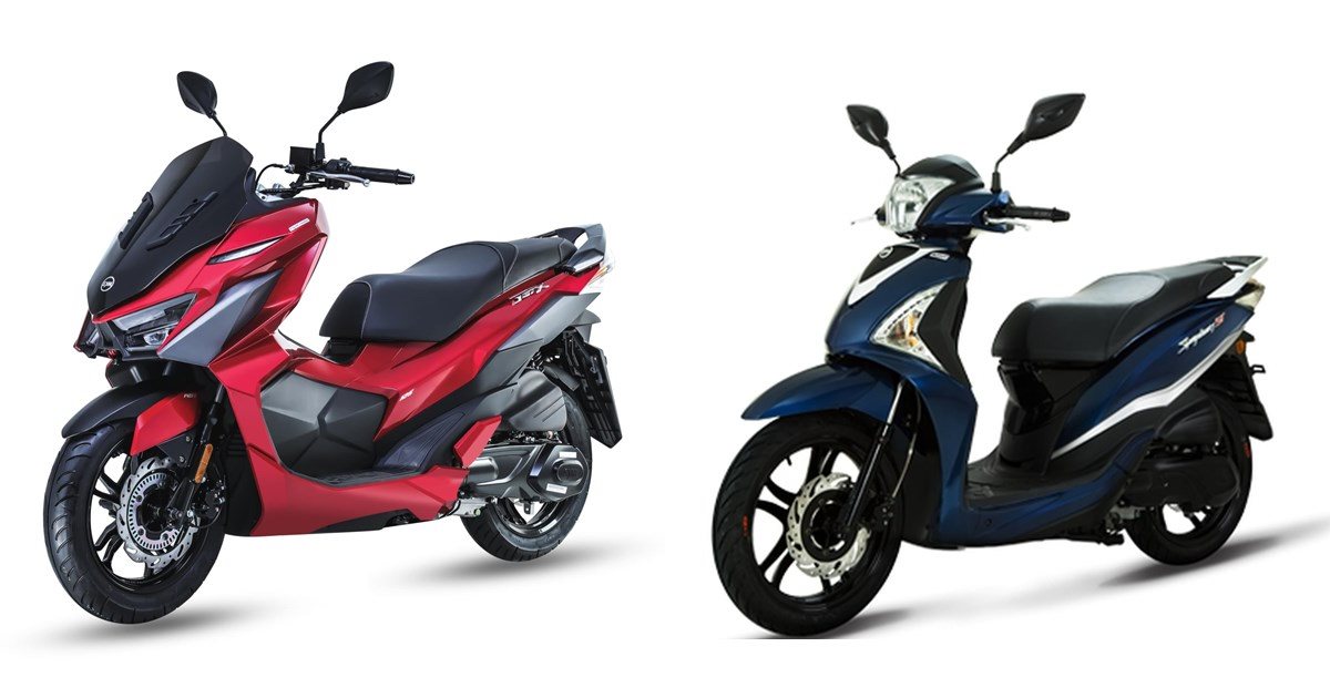 Motorrad Vergleich Sym Jet X 125 2021 vs. Sym Symphony ST 125 2022