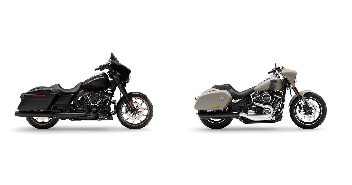 Harley-Davidson Touring Street Glide ST 2022 vs Harley-Davidson Softail ...