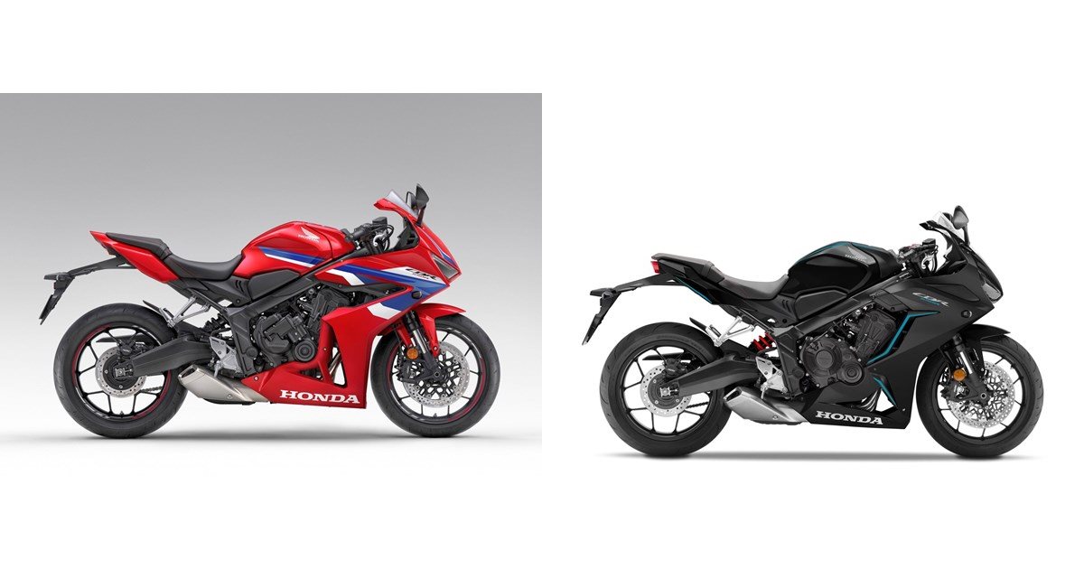 Motorrad Vergleich Honda CBR650R E-Clutch 2024 vs. Honda CBR650R 2023