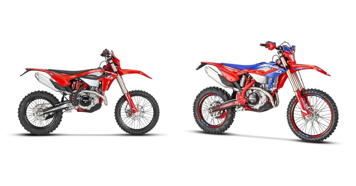 Beta RR 390 2023 vs Beta RR 390 4T Racing 2023