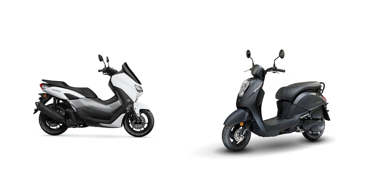 Yamaha NMAX 125 2023 vs Sym Mio 115 2023