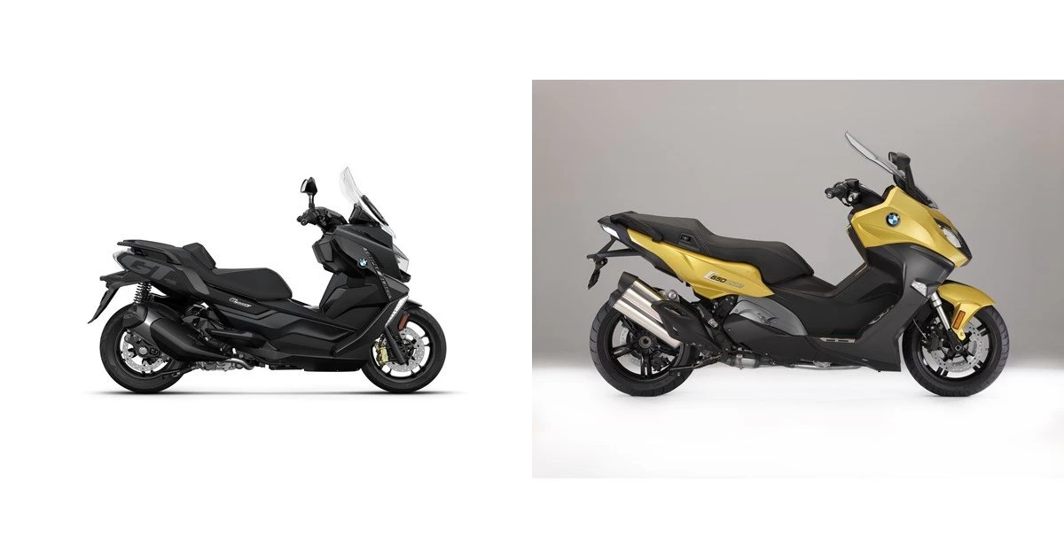Motorrad Vergleich BMW C 400 GT 2023 vs. BMW C 650 Sport 2018