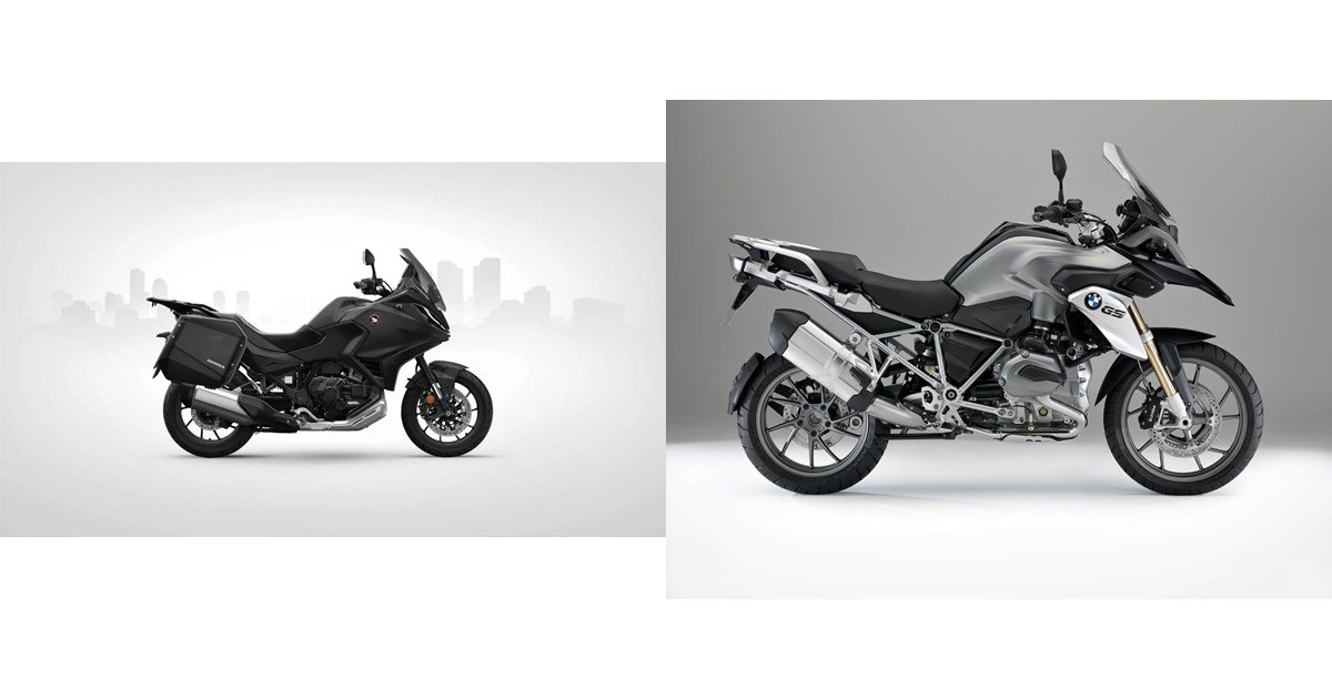 Motorrad Vergleich Honda NT1100 2023 vs. BMW R 1200 GS 2014