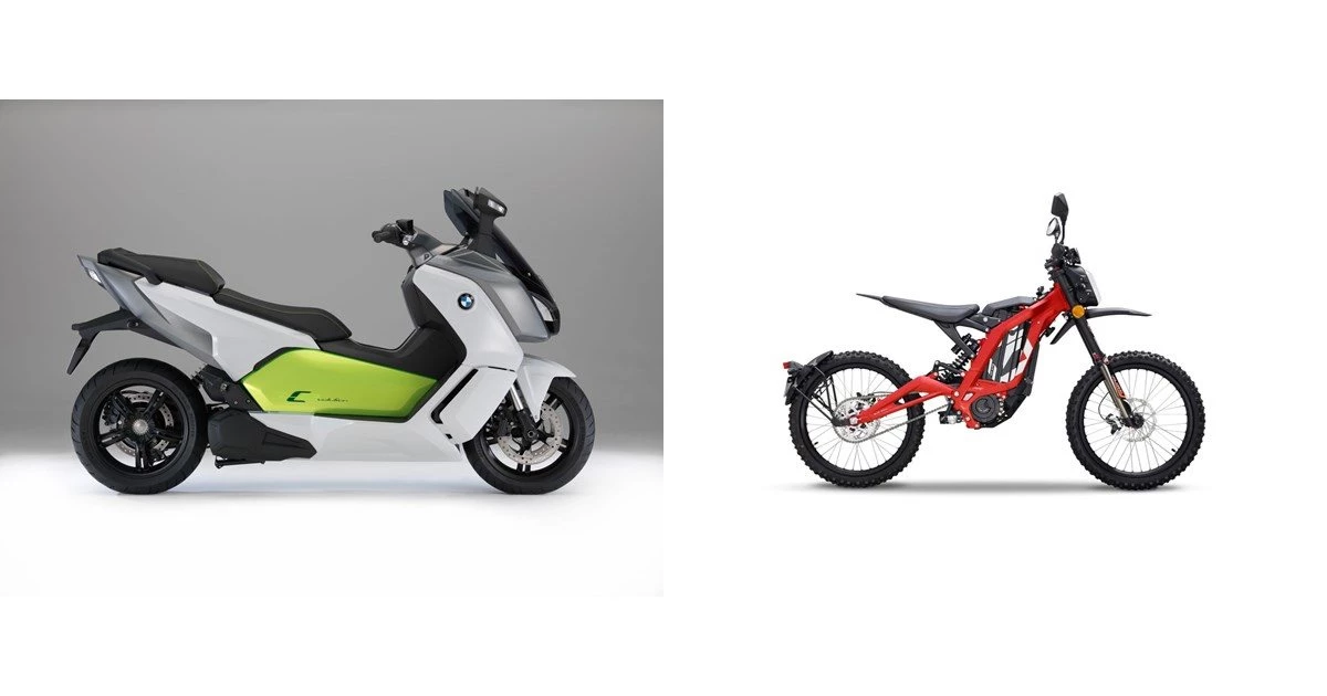 BMW C evolution 2014 vs Sur-Ron Firefly 2020