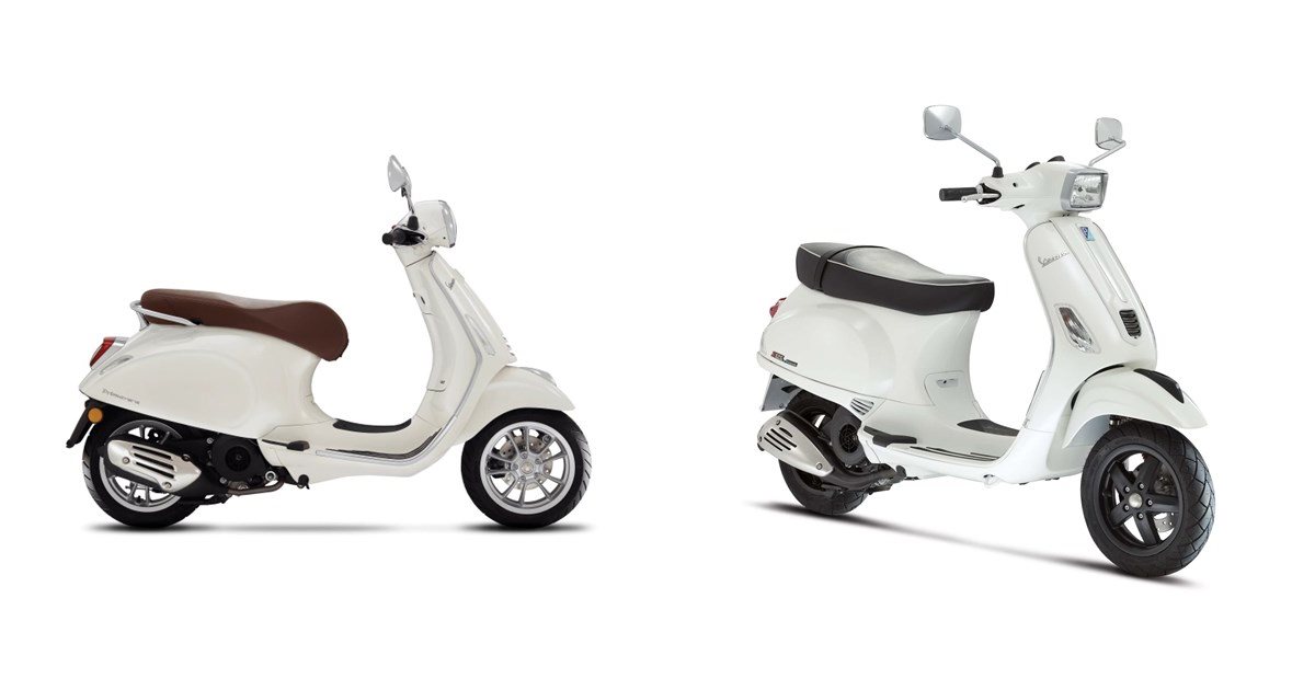 Motorrad Vergleich Vespa Primavera 125 2022 vs. Vespa S 125 i.e. 3V 2013