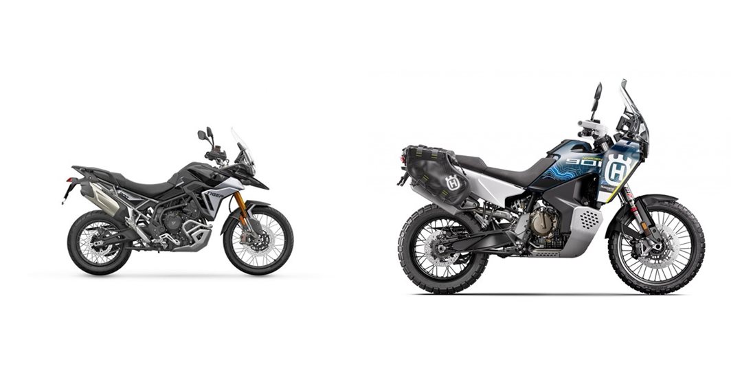 Triumph Tiger 900 Rally Pro 2024 vs Husqvarna Norden 901 Expedition 2023