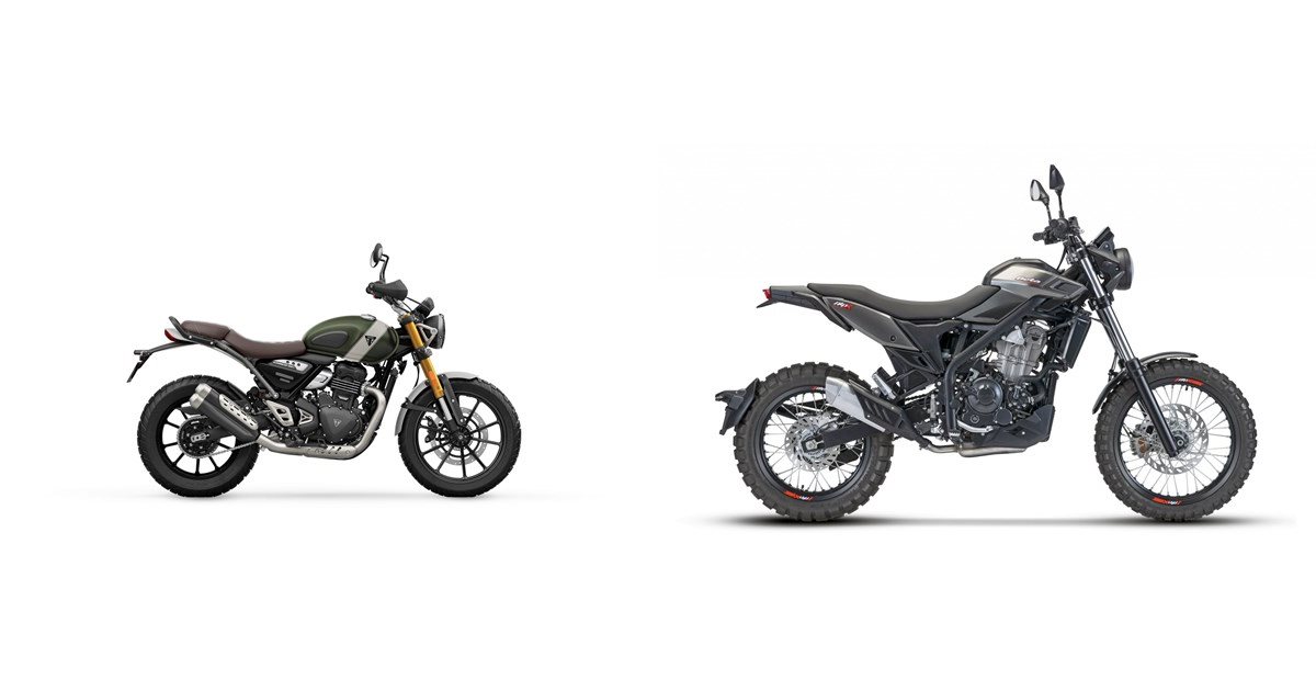 Triumph Scrambler 400 X 2024 vs Beta Alp X 2024