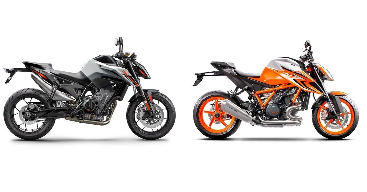KTM 790 Duke 2023 vs KTM 1290 Super Duke R EVO 2023