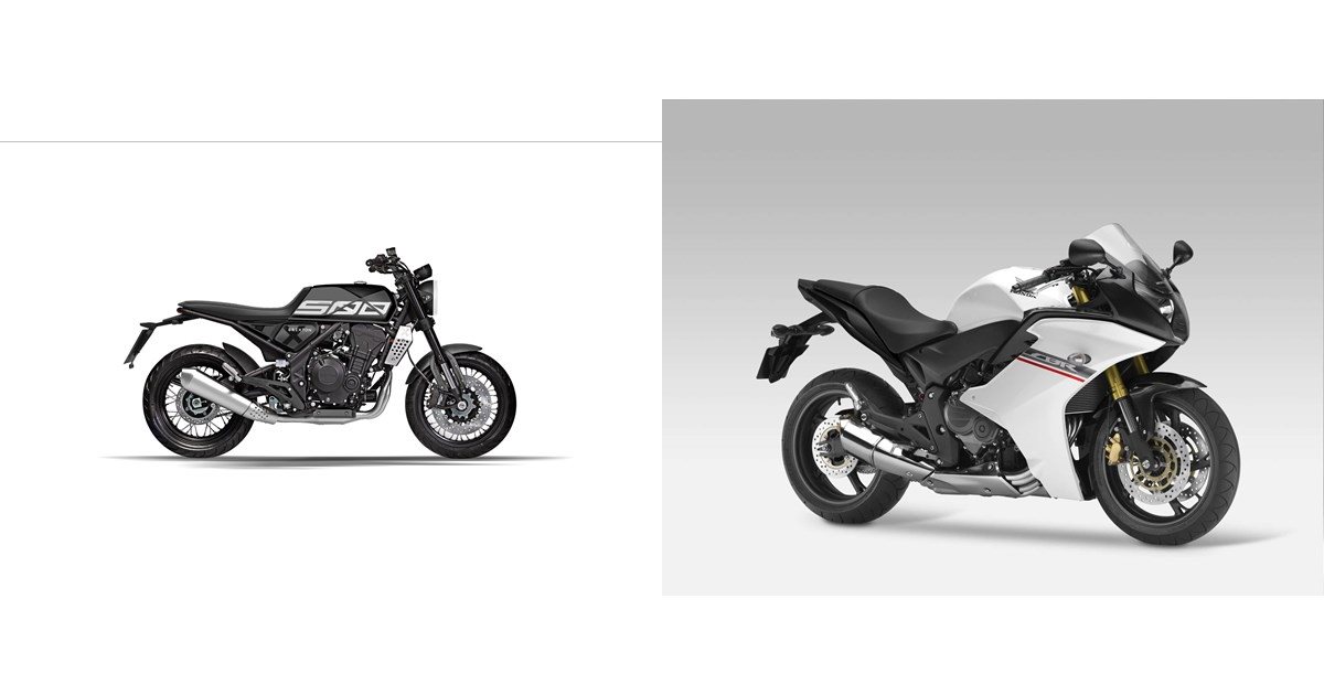 Motorrad Vergleich Brixton Crossfire 500 X 2021 vs. Honda CBR 600 F 2014