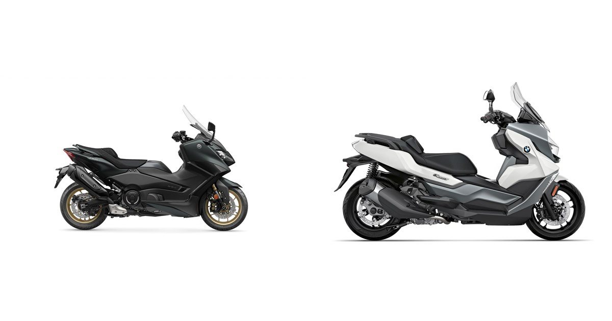 Yamaha TMAX Tech MAX 2022 vs BMW C 400 GT 2019