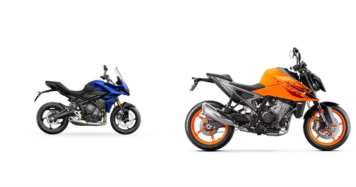 Triumph Tiger Sport 660 2023 vs KTM 990 Duke 2024