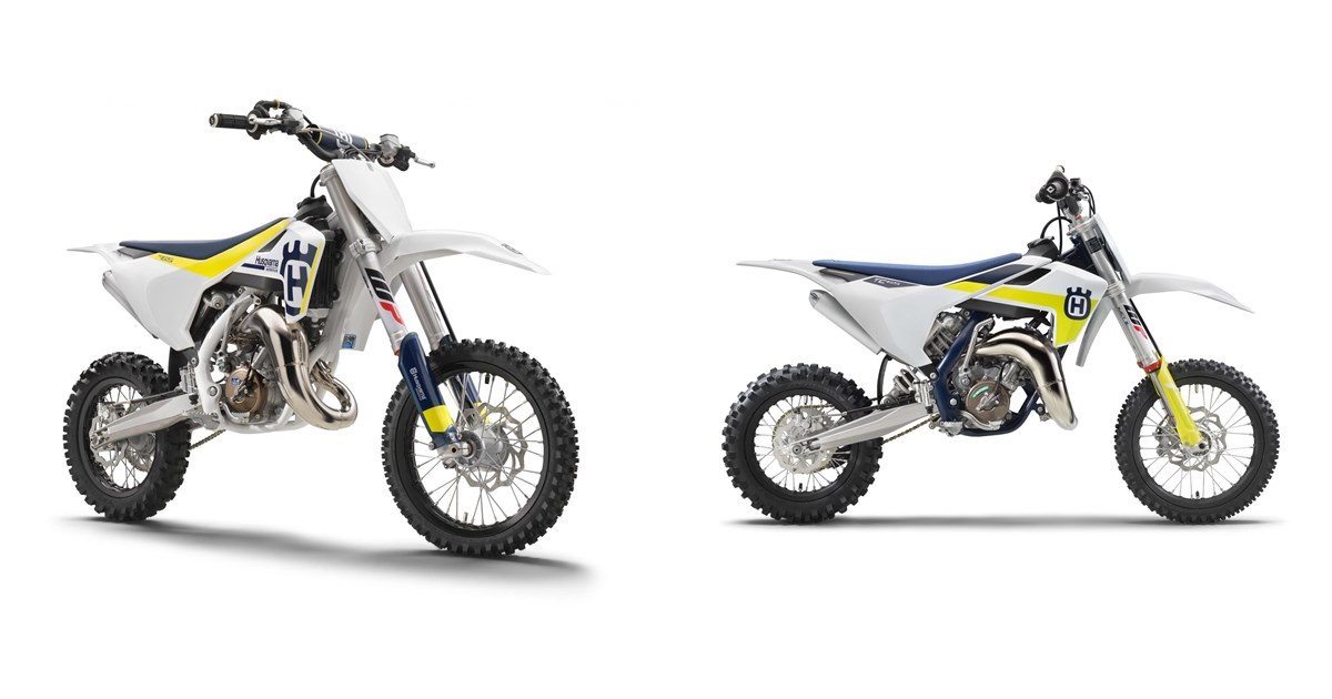 Motorrad Vergleich Husqvarna TC 65 2017 vs. Husqvarna TC 65 2021