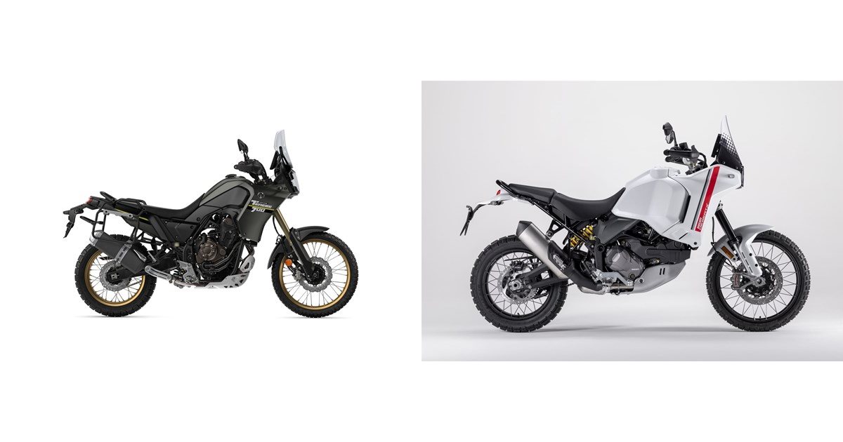 Yamaha Tenere 700 Explore Edition 2024 vs Ducati DesertX 2022