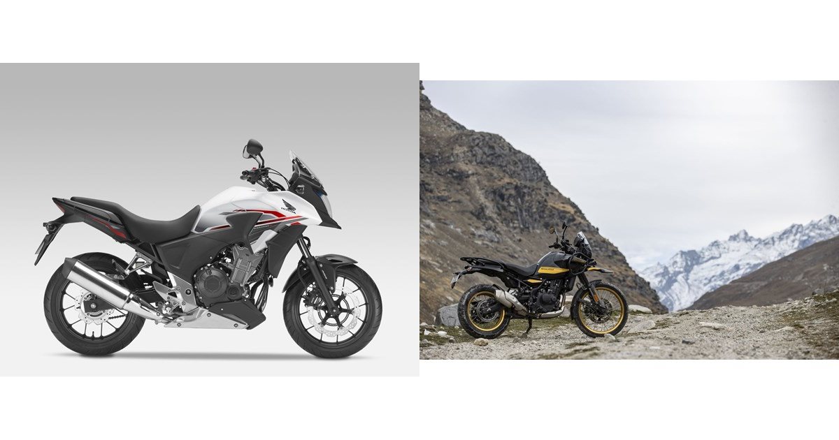 Honda CB500X 2017 vs Royal Enfield Himalayan 2024