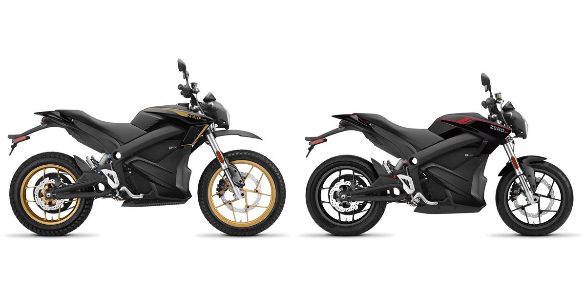 Motorrad Vergleich Zero DSR 2020 vs. Zero SR 2020