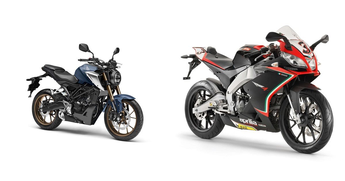 Honda CB125R 2022 vs Aprilia RS4 125 2014
