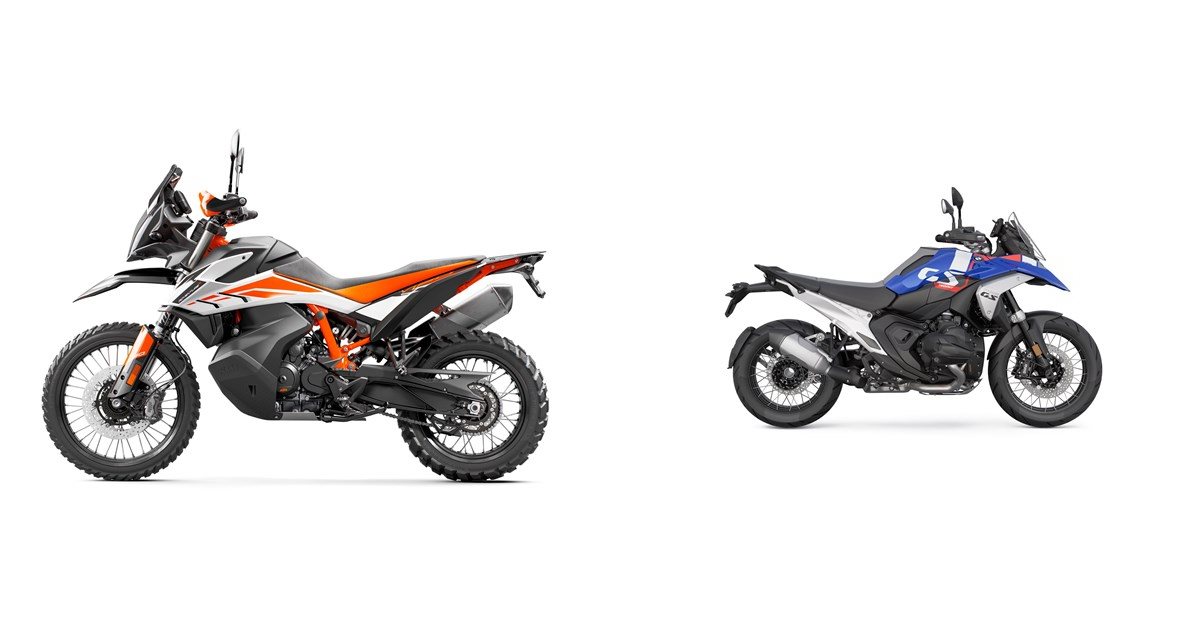 Motorrad Vergleich KTM 790 Adventure R 2019 vs. BMW R 1300 GS 2024