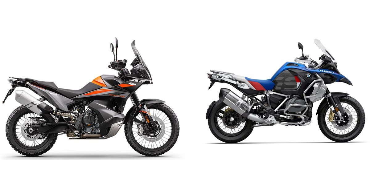 KTM 890 Adventure 2023 vs BMW R 1250 GS Adventure 2024
