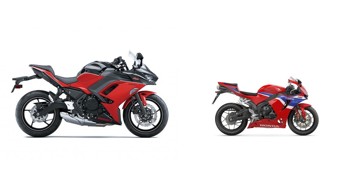 Kawasaki Ninja 650 40th Anniversary 2024 vs Honda CBR600RR 2024
