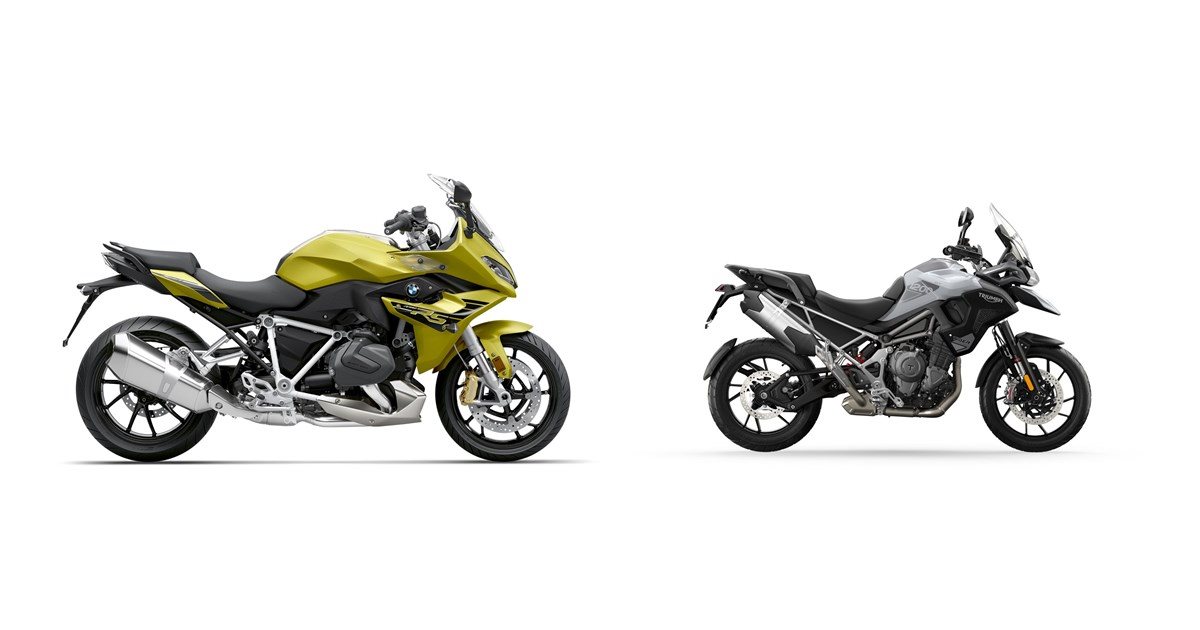 BMW R 1250 RS 2020 vs Triumph Tiger 1200 GT 2022