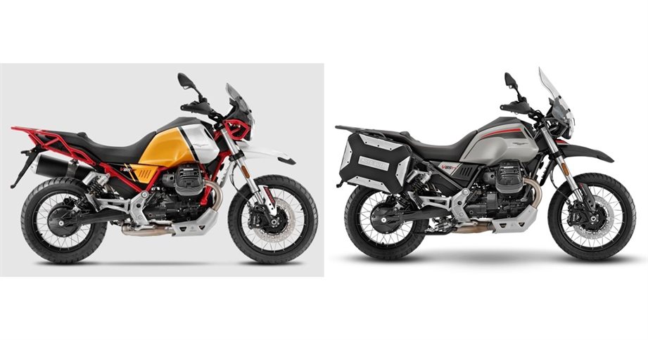 Moto Guzzi V85 TT Evoactive Graphics 2023 vs Moto Guzzi V85 TT Travel 2022