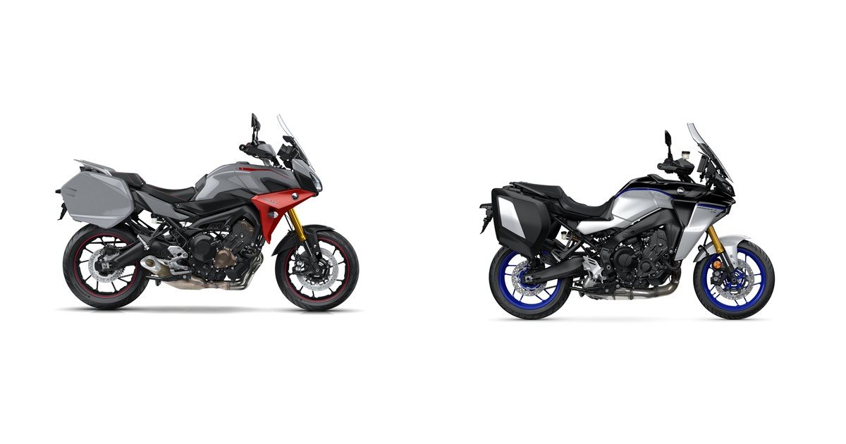 Comparaison des motos Yamaha Tracer 900 GT 2019 VS. Yamaha Tracer 9 GT+ 2024