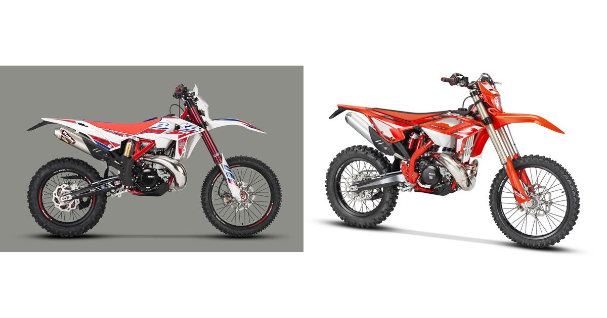 Motorrad Vergleich Beta RR 300 Racing 2018 vs. Beta RR 300 2T 2024