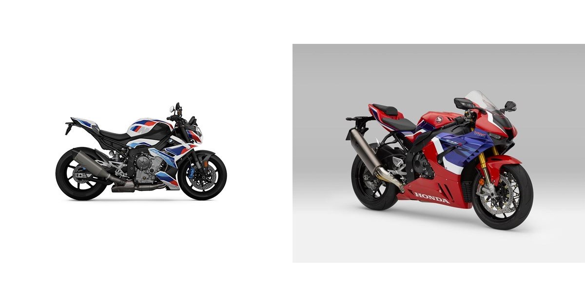 Motorrad Vergleich BMW M 1000 R 2023 vs. Honda CBR1000RR-R Fireblade SP 2020