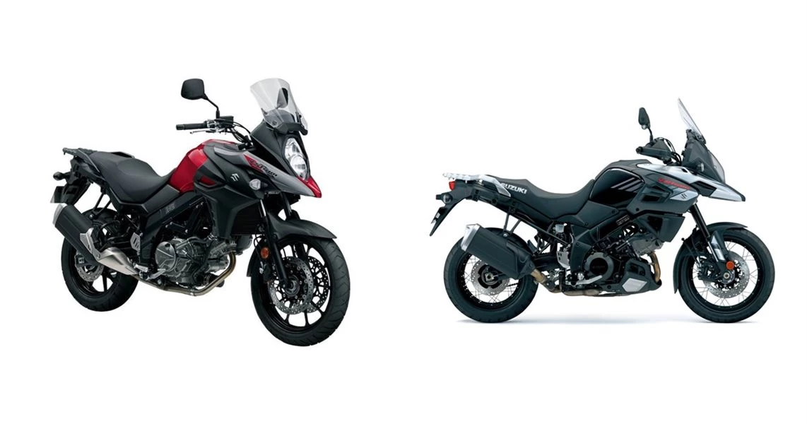 Motorrad Vergleich Suzuki V-Strom 650 2020 vs. Suzuki V-Strom 1000 XT 2018