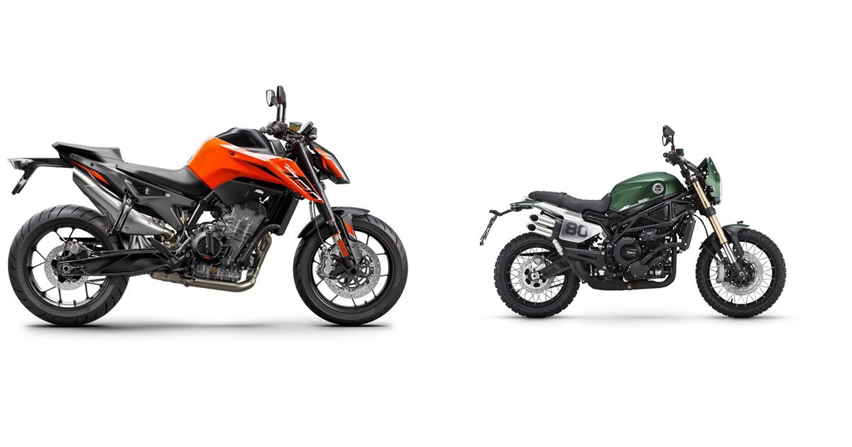 Motorrad Vergleich KTM 790 Duke 2022 vs. Benelli Leoncino 800 Trail 2022