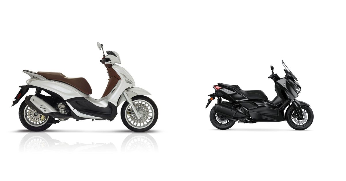 Piaggio Beverly 300 i.e. 2020 vs Yamaha XMAX 300 Tech MAX 2024