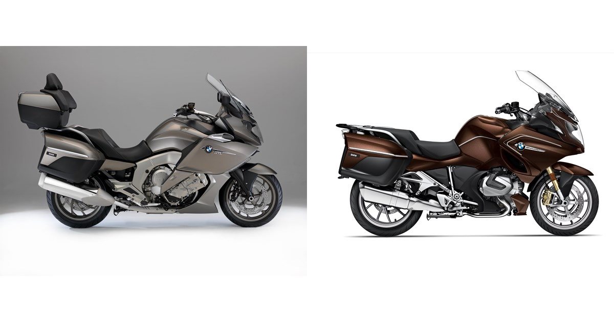 Motorrad Vergleich BMW K 1600 GTL 2014 vs. BMW R 1250 RT 2020