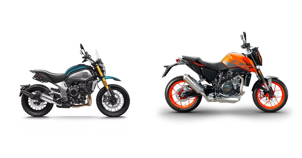 CFMOTO 700 CL-X Adventure 2023 vs KTM 690 Duke 2019