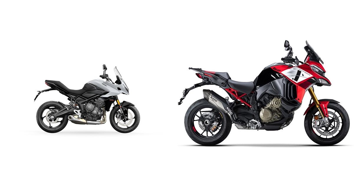 Triumph Tiger Sport 660 2024 vs Ducati Multistrada V4 Pikes Peak 2023