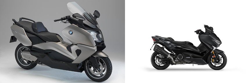 BMW C 650 GT 2012 vs Yamaha TMAX SX Sport Edition 2019