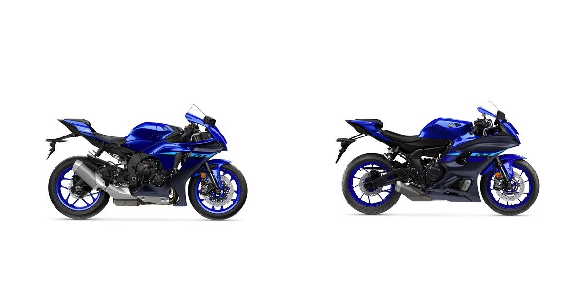 Yamaha R1 2024 vs Yamaha R7 2024