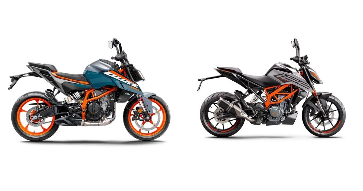 Confronto tra moto KTM 390 Duke 2024 VS. KTM 125 Duke 2022