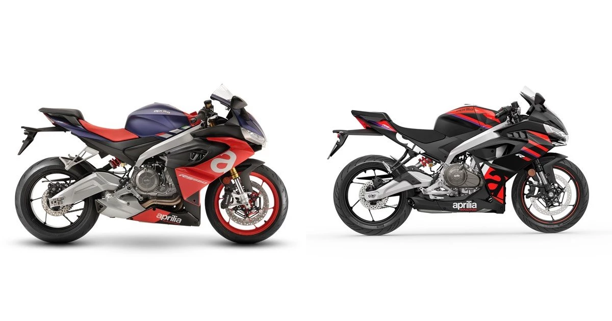 Aprilia RS 660 2021 vs Aprilia RS 457 2024
