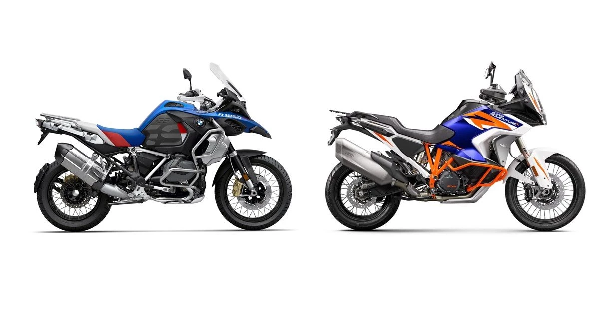 BMW R 1250 GS Adventure 2024 vs KTM 1290 Super Adventure R 2021