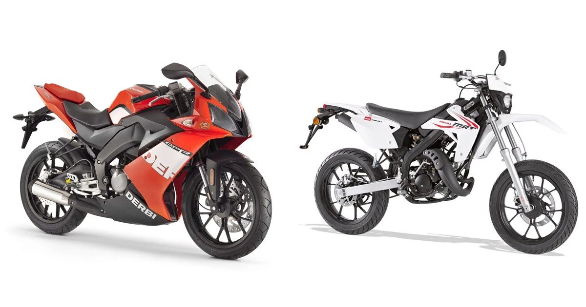 Motorrad Vergleich Derbi GPR 125 2014 vs. Rieju MRT Europa SM 50 2019
