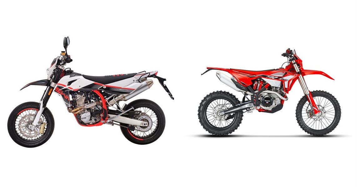 SWM SM 500 R 2022 vs Beta RR 480 2022