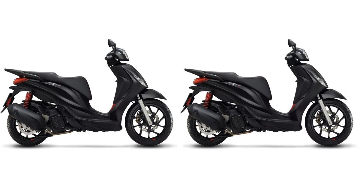 Motorrad Vergleich Piaggio Medley 125 S 2024 vs. Piaggio Medley 125 S 2023