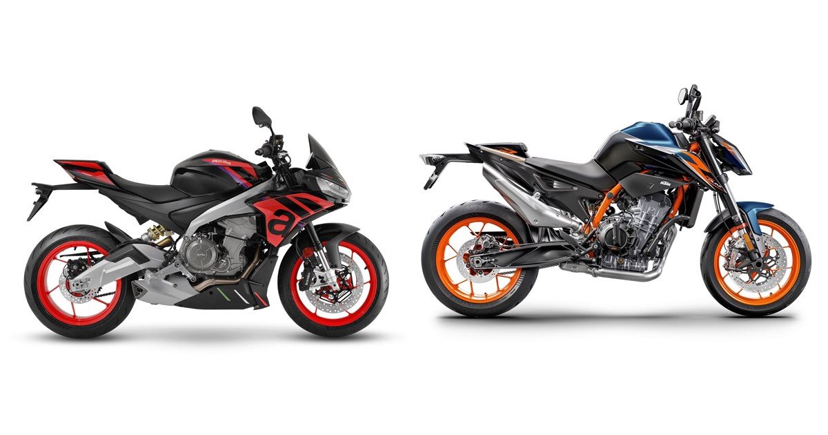 Aprilia Tuono 660 Factory 2024 vs KTM 890 Duke R 2023