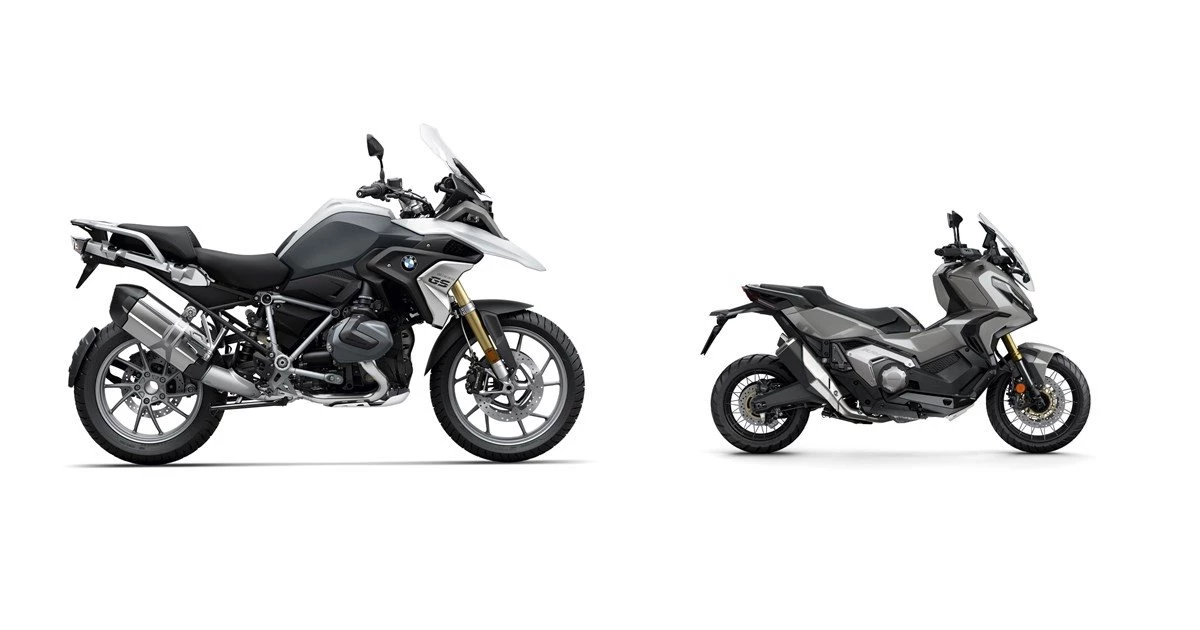 Motorrad Vergleich BMW R 1250 GS 2021 vs. Honda X-ADV 2024